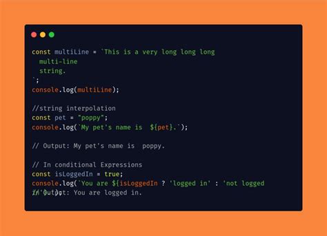 Vaati K On Linkedin Template Literals Are Great For Making Your Code