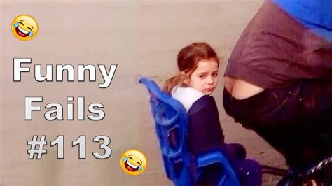 TRY NOT TO LAUGH WHILE WATCHING FUNNY FAILS #113 - YouTube