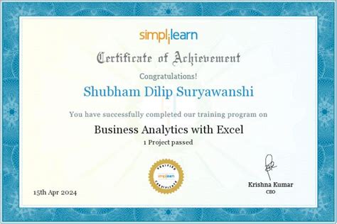 Shubham Suryawanshi On Linkedin Data Analyst Course Online Data Analysis Certification Training