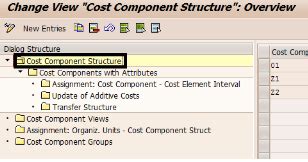 SAP FICO Central Basics Of Standard Costing Understanding The Cost Component Structure Part