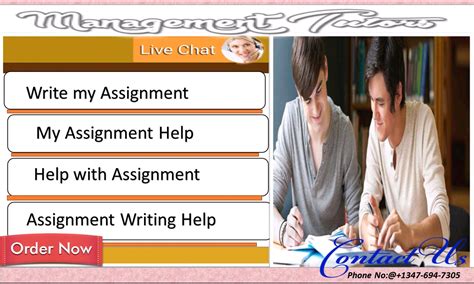 Assignments Help Management Assignment Help Services