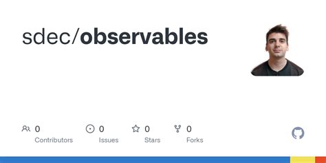 Github Sdecobservables