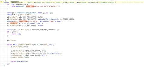 Why Async Readtexturepixels Uses Synchronous Version Of