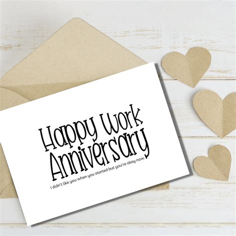 Happy Work Anniversary Employee Recognition Employee Thank You Thank