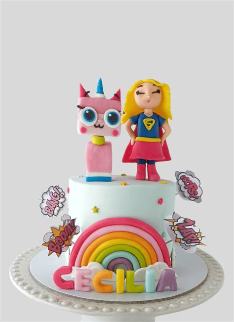 Unikitty Birthday Cake Ideas Images Pictures