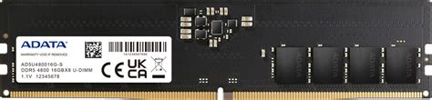 Ram Adata 32gb Ddr5 4800