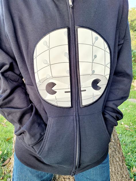 Chibi Needle Face Split String Theory Fabric Art