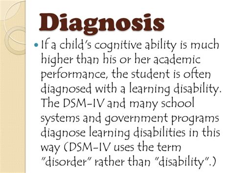 Sped 4 Learning Disability Definition And Types Pptx Brain And Nervous System Disorders