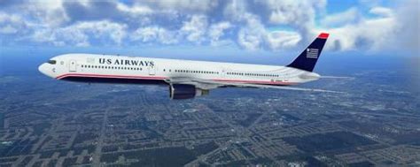US Airways Fictional For Flight Factor 767 400ER Aircraft Skins