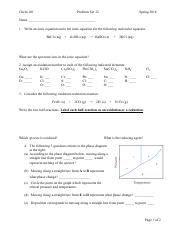 PS Chem Spring Pdf Chem Problem Set Spring Name Write An Ionic