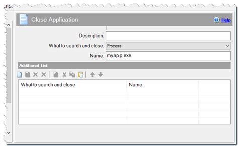 Close Application In The CreateInstall Installer