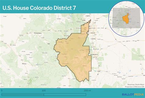 Colorado 7th Congressional District Map