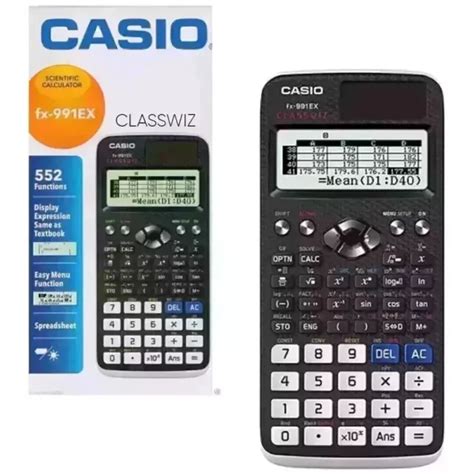 Casio Fx 991ex Classwiz Advanced Engineering Scientific Calculator 552 Function £12 39 Picclick Uk