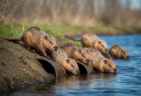 Do Beavers Dig Tunnels Exploring Their Unique Habitats And Behaviors