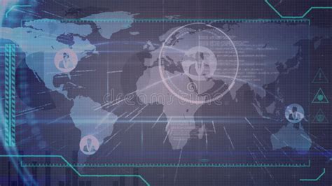Animation Of Network Of Connections Over World Map Stock Footage Video Of Digitally Medium
