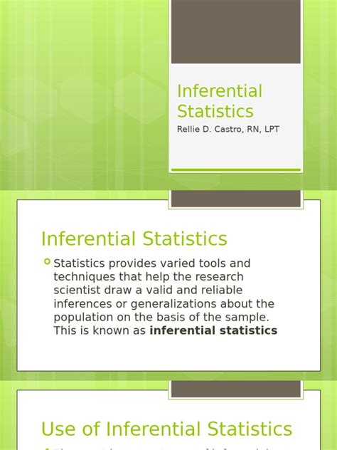 Inferential Statistics Pdf Statistics Chi Squared Test