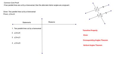 Two Column Proof