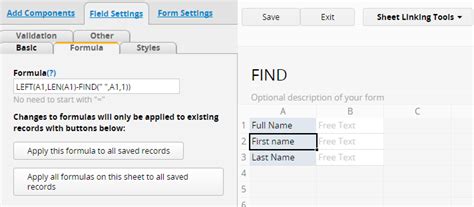 Getting String Values Before And After A Specified Character In Ragic