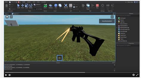 raycast automatically stopped if gun is pointed in air scripting