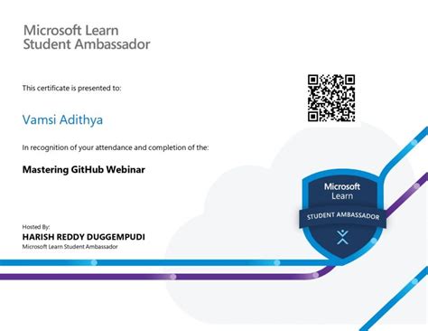 vamsi adithya on linkedin github microsoftlearn versioncontrol