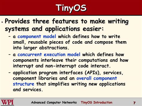 ppt tinyos introduction powerpoint presentation free download id