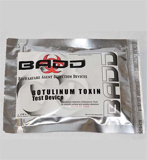 Badd Botulinum Toxin Biowarfare Detection Test Kits 10bx Advnt