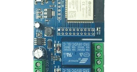 Dc5 60v Power Supply Dual Wifi Bluetooth Relay Module Esp32 Wroom Secondary Development Board