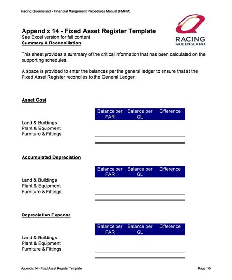 Useful Asset List Templates Personal Business Etc Templatelab