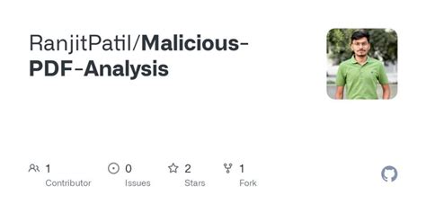 Github Ranjitpatilmalicious Pdf Analysis Ranjit Patil