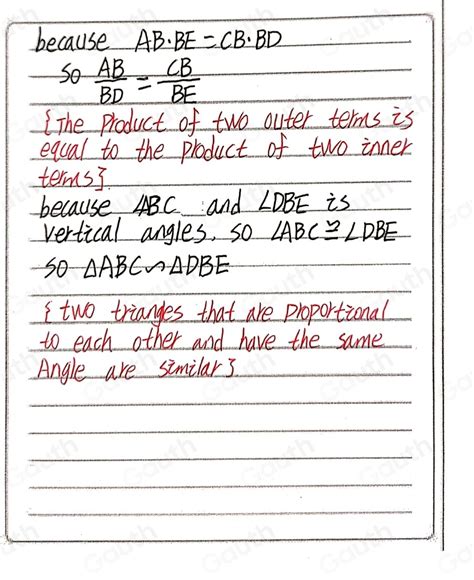 solved complete the proof given ab· be cb· bd prove abcsim dbe [math]