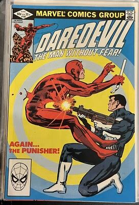 Daredevil 183 And 184 1982 1st Battle Vs Punisher And Team Up 2 Book