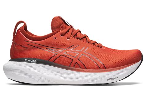 Gel Nimbus 25 Men Spice Latte Black Mens Running Shoes Asics
