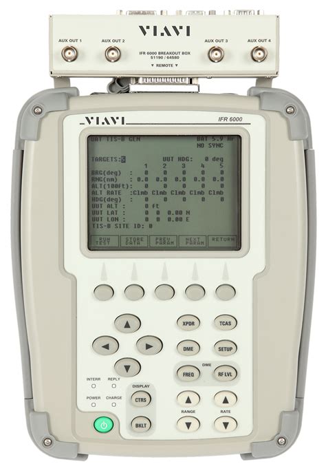 Ifr6000 Transponder Dme Tcas Flight Line Test Set Viavi Solutions Inc