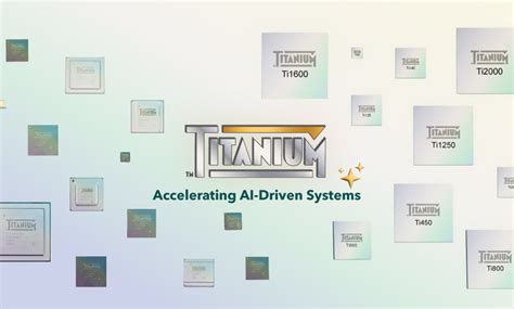 Efinix Expands Titanium Fpgas Featuring 258 Gbps Transceivers And 64