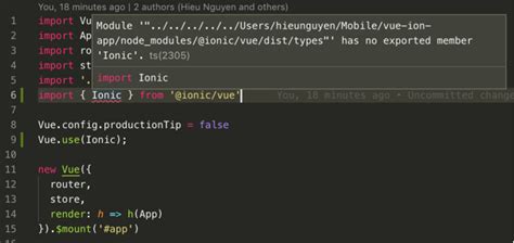 How To Use Ionic Vue Issue Ionic Team Ionic Framework GitHub