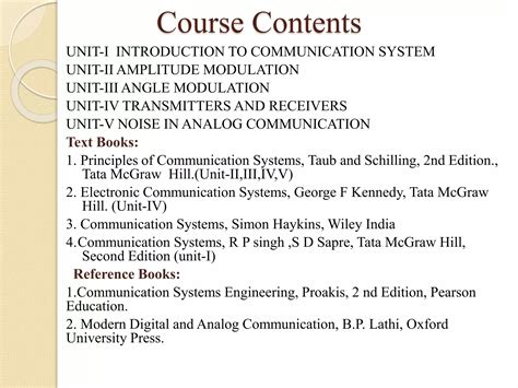 NOISE IN Analog Communication Part Ppt Physics Science