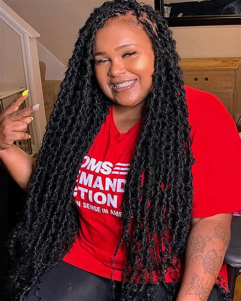 Faux Locs Hairstyles Hairstyles For Round Faces Older Women