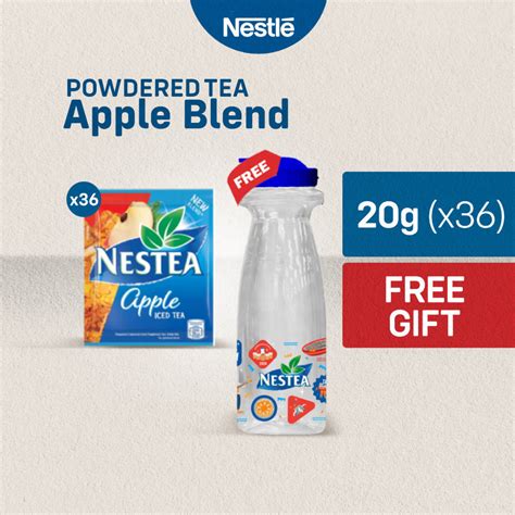 Nestea Apple Blend Iced Tea 20g Pack Of 36 With Free Nestea Summer