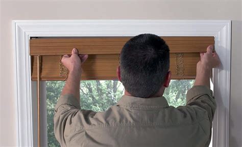 How To Install Faux Wood Blinds The Home Depot