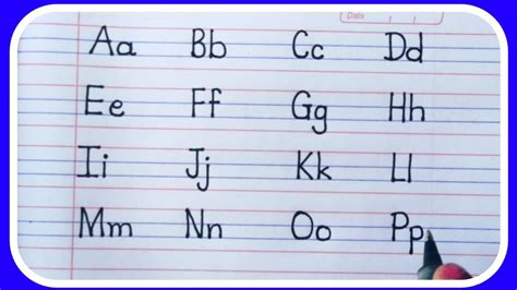 abcd writing/abcdefg/Alphabet/Alphabets in English/how to write alphabets/Capital and small ...