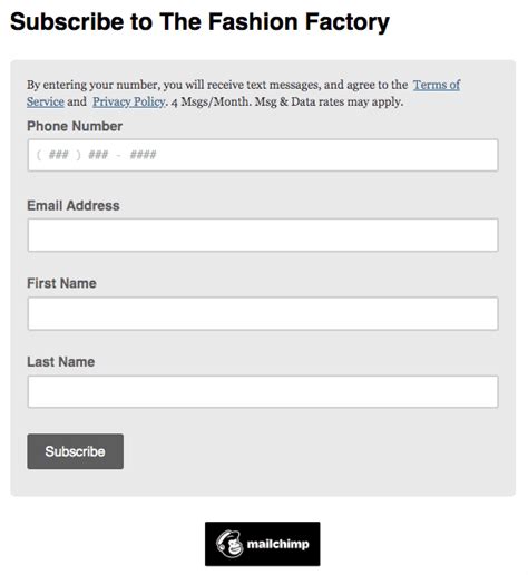 Mailchimp SMS Integration SimpleTexting And Mailchimp