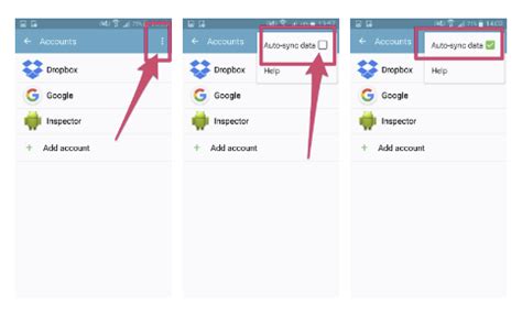 FAQ Android Sync Settings HappyCo