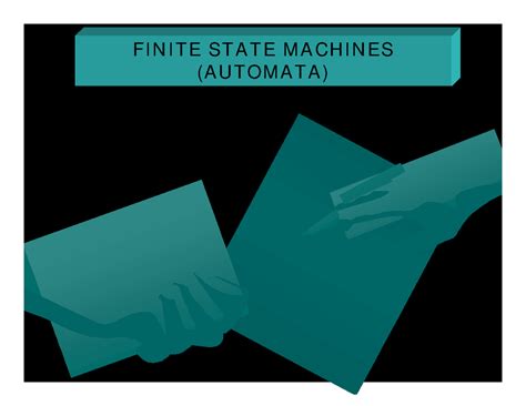 FINITE STATE MACHINES AUTOMATA FI N I T E ST AT E M ACH I N ES AU T OM AT A Think About