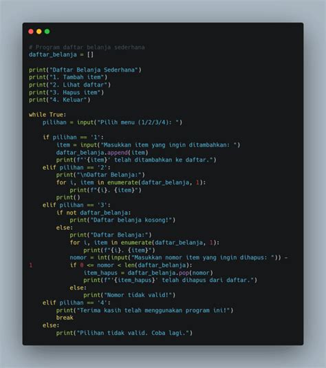 4 Contoh Coding Sederhana Yang Mudah Untuk Pemula