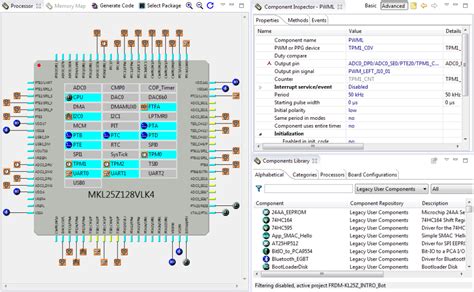overview processor expert mcu on eclipse