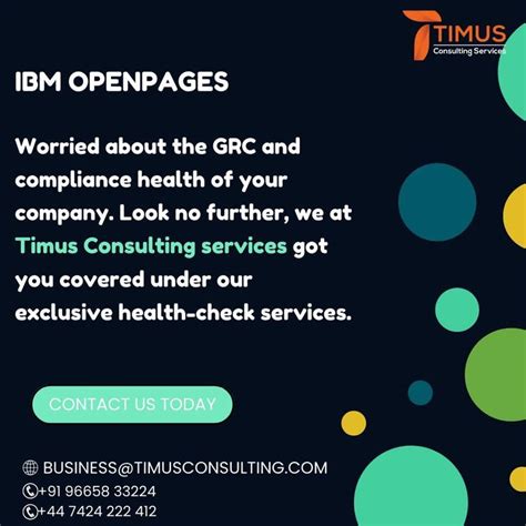 Timus Consulting Services On Linkedin Grc Compliance Financialservices Partnership