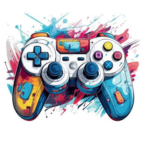 clipart de design do controlador de jogo vetor premium