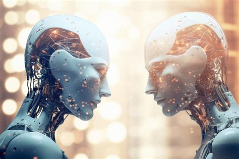 Premium Photo Emotion Ai Background With Affective Computing And Empathetic Robots