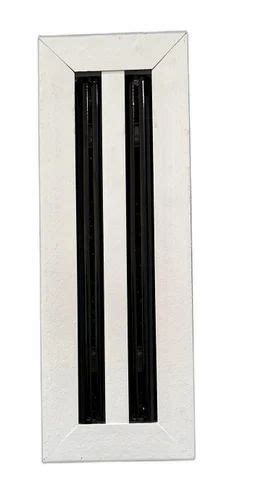 Powder Coated Aluminium Slot Diffuser Grill For Ac Shape Rectangle At ₹ 1000 Sq Ft In Rameswarpur