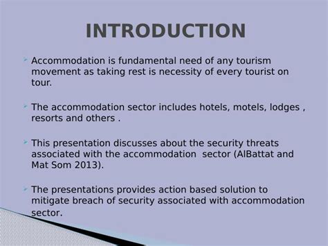 Hat303 Hotel Security Concerns In The Accommodation Sector Hat303 Hotel Security Concerns In The Accommodation Sector